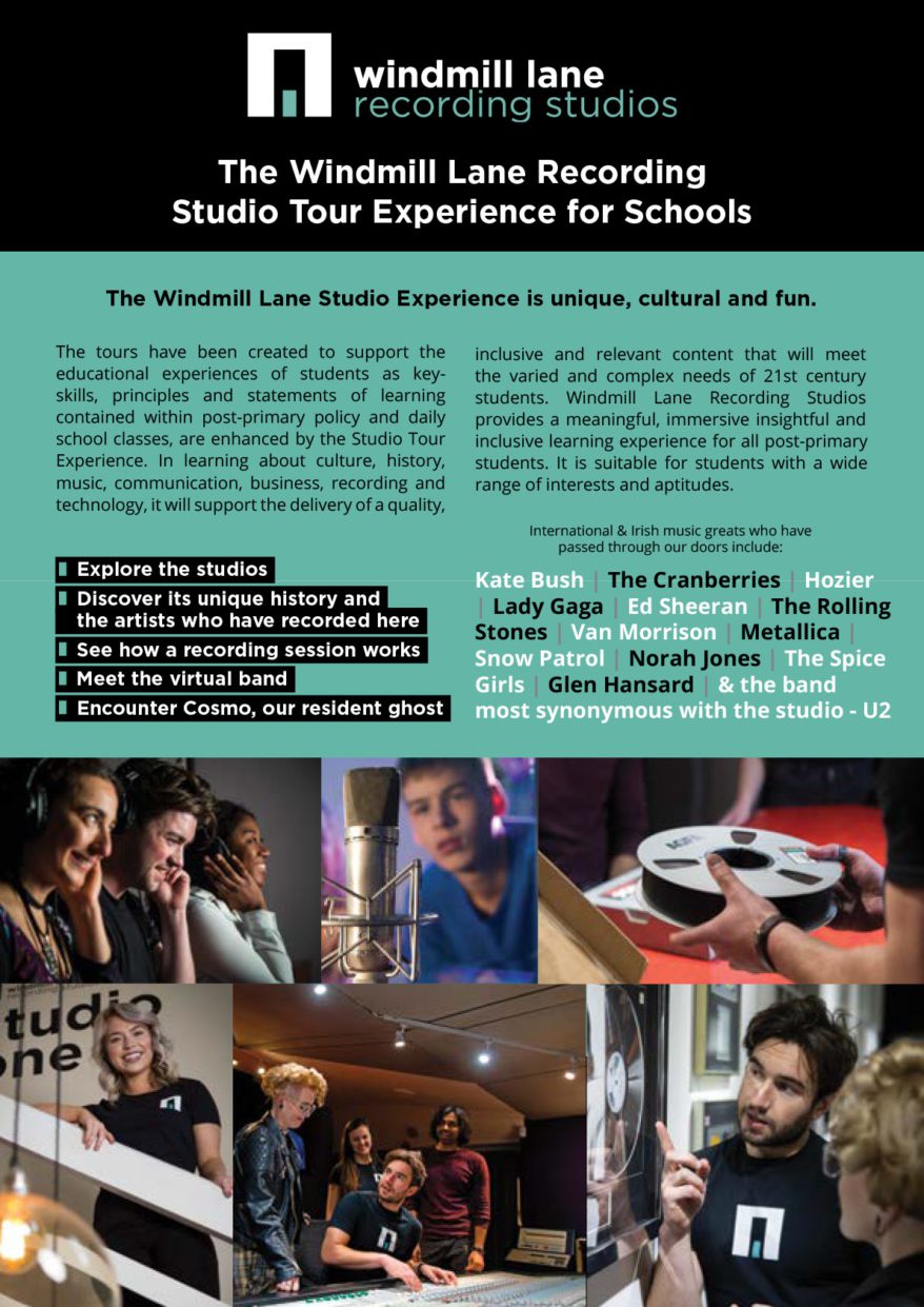 About Windmill Lane Recording Studios